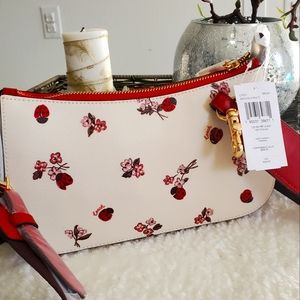 Coach | Bags | New Coach Ladybug Floral Print Crossbody Purse Bag ...